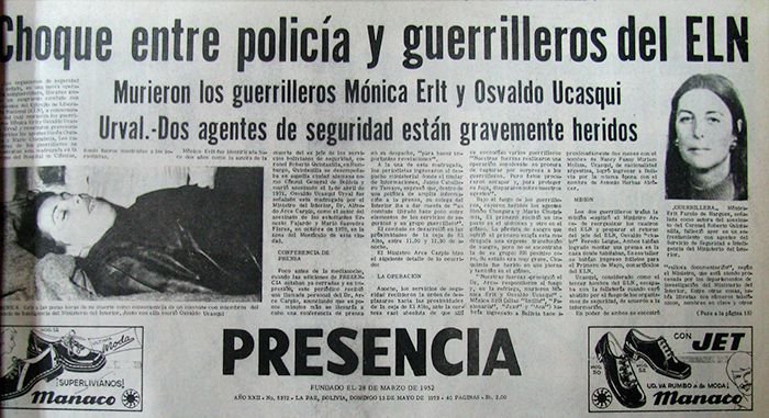 Los 70, años de música y dictaduras ⋆ Cine Boliviano